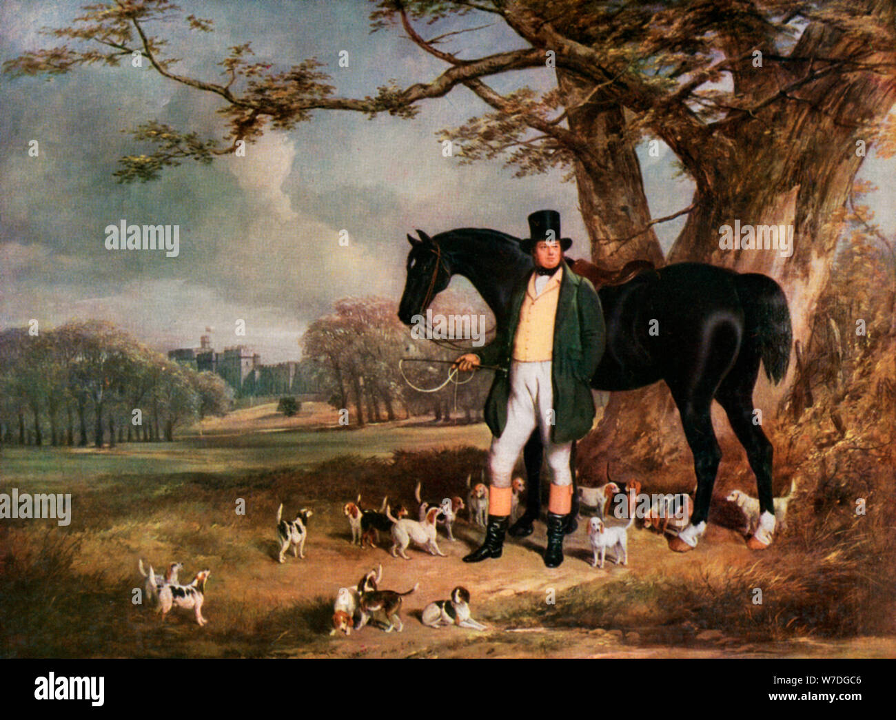 'Mr Maynard and Her Majesty's Beagles', 1930.Artist: Henry Barraud ...