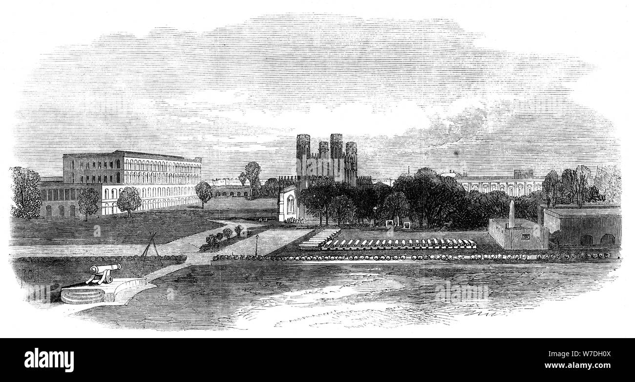 Calcutta fort india 19th century hi-res stock photography and images ...