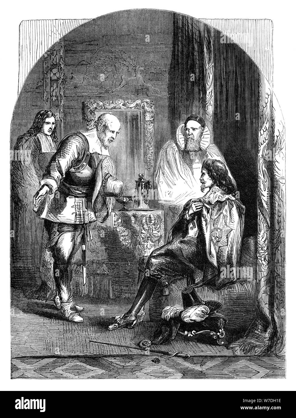 Execution king charles i england execution english civil war hi-res ...