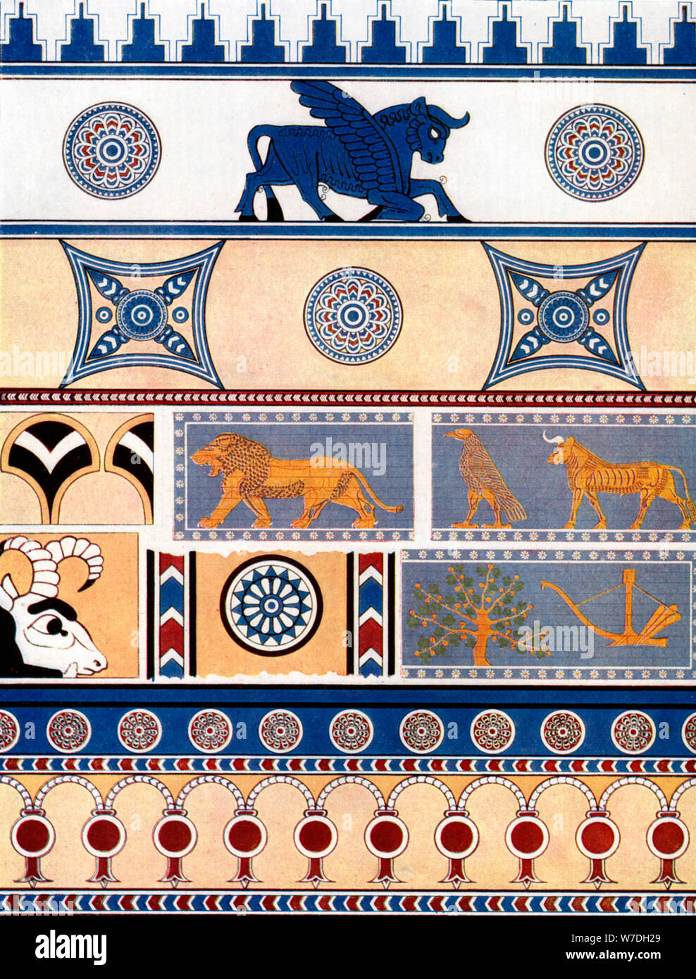 Assyrian Design High Resolution Stock Photography and Images - Alamy