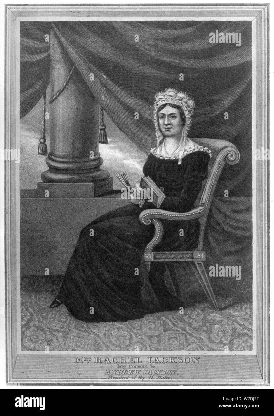 Rachel Jackson (1767-1828), First Lady, 19th century (1908). Artist ...