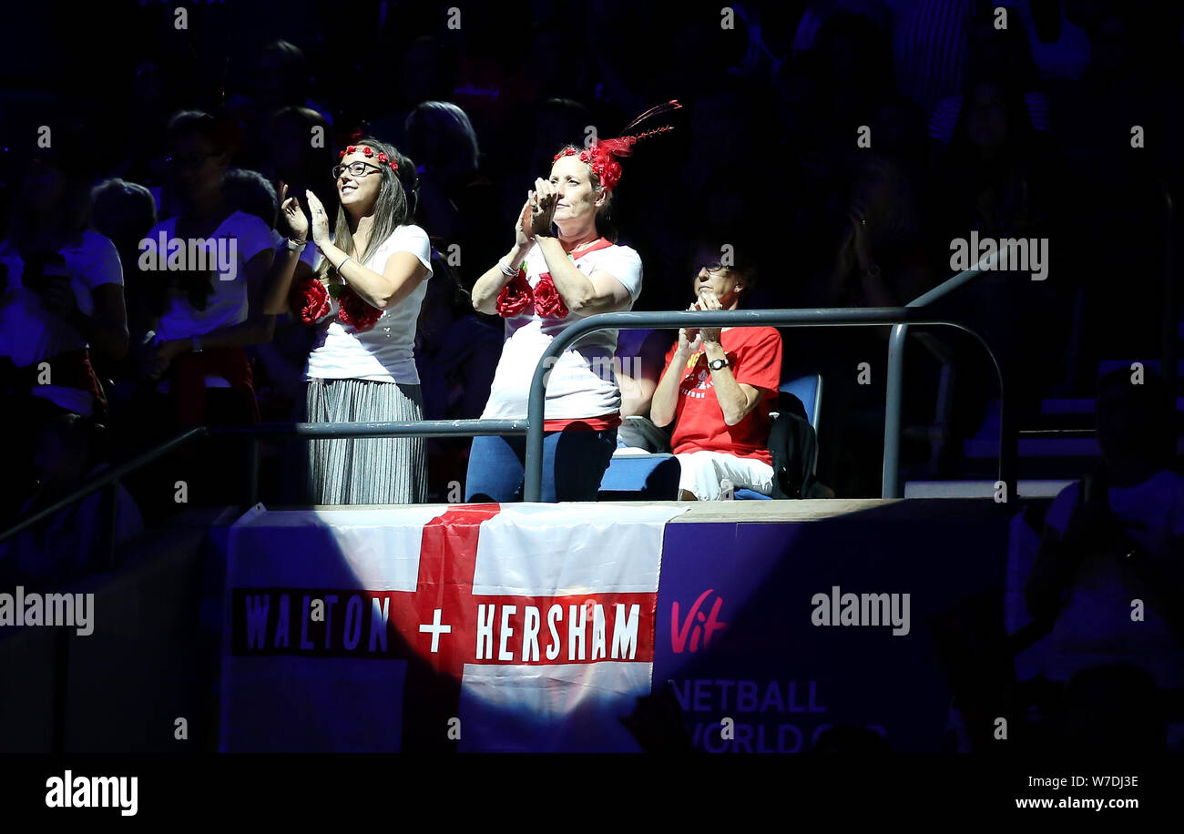 South africa fans show support in stands hi-res stock photography and ...