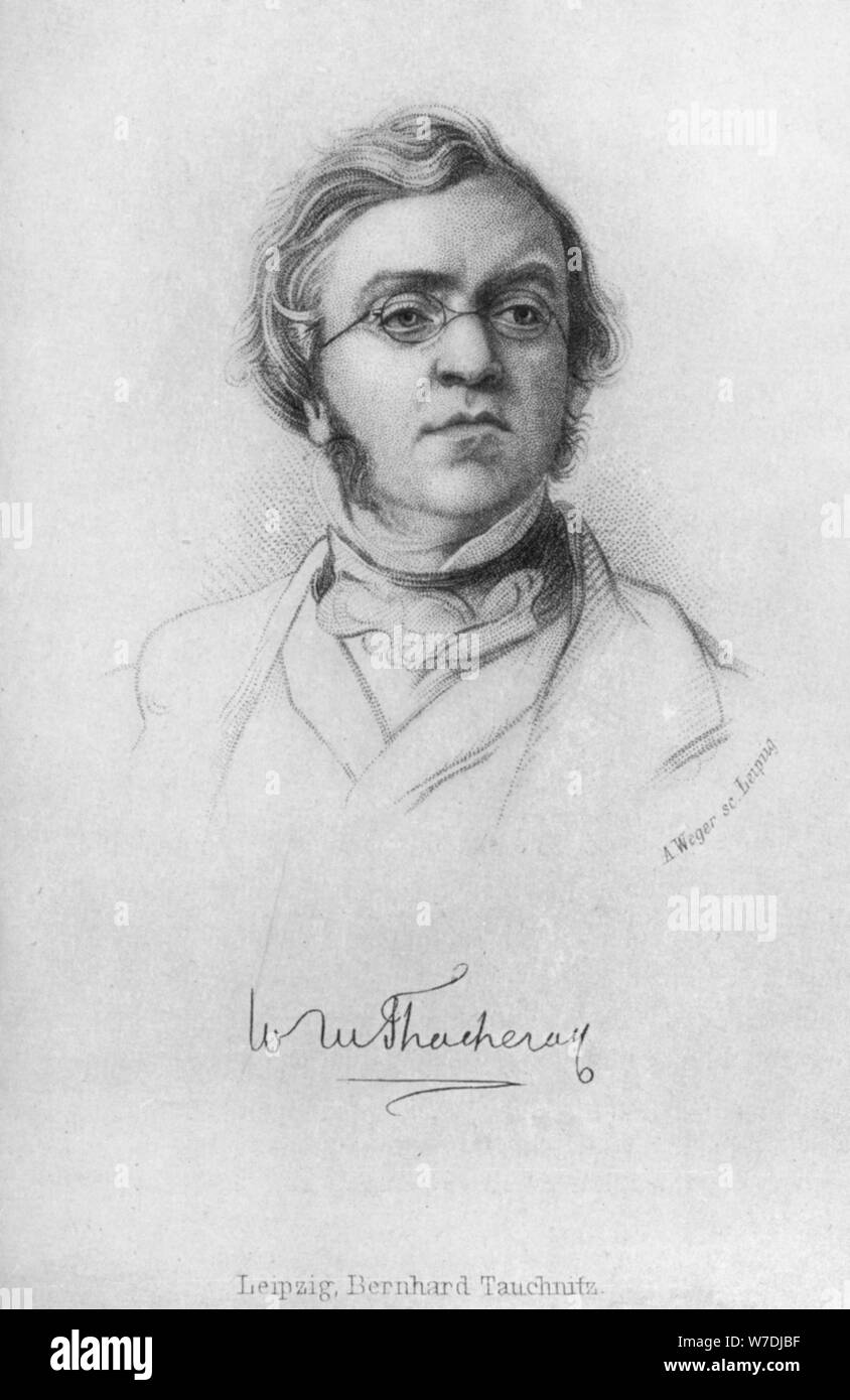 Thackeray portrait Black and White Stock Photos & Images - Alamy