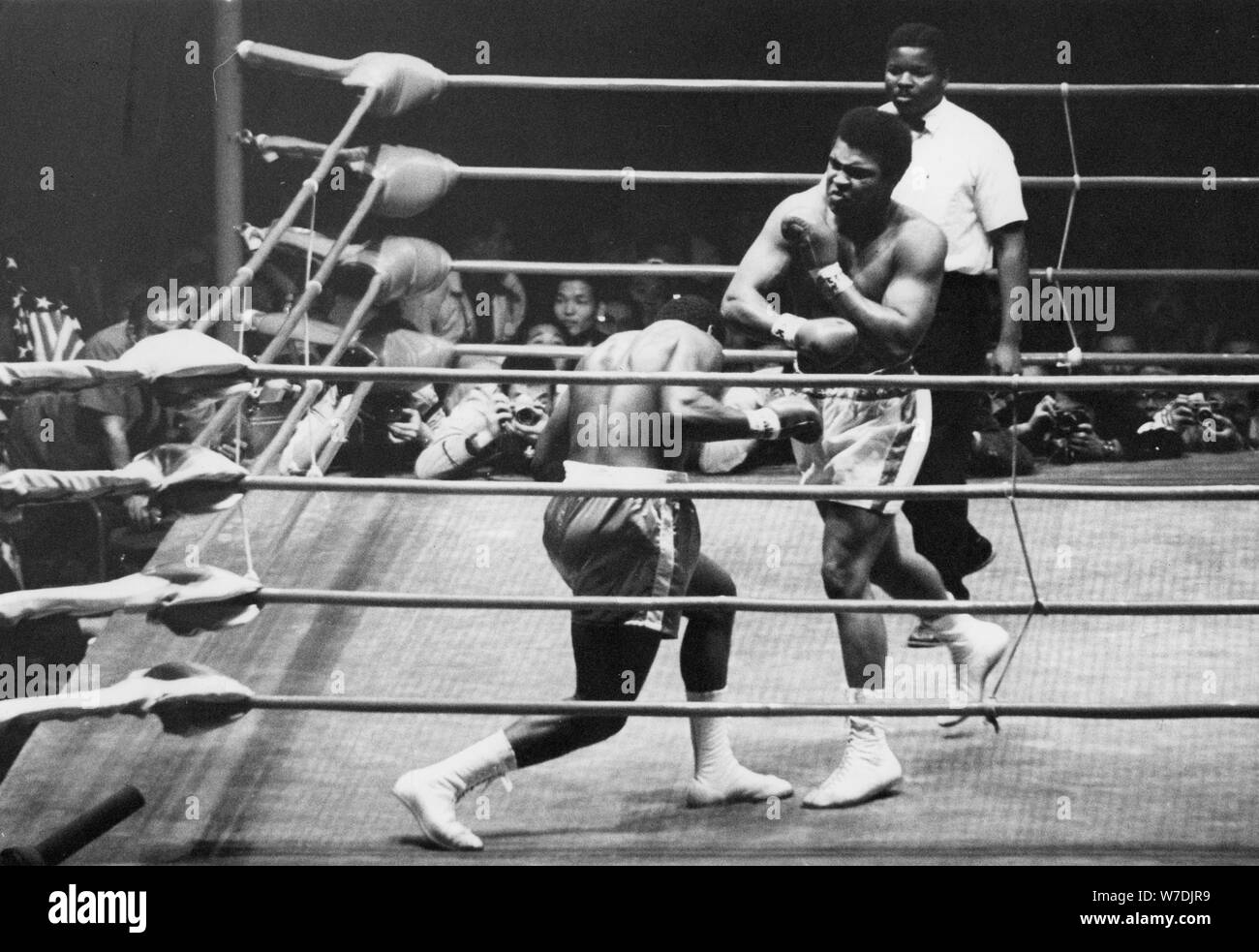 Boxing Seventies Black and White Stock Photos & Images - Alamy
