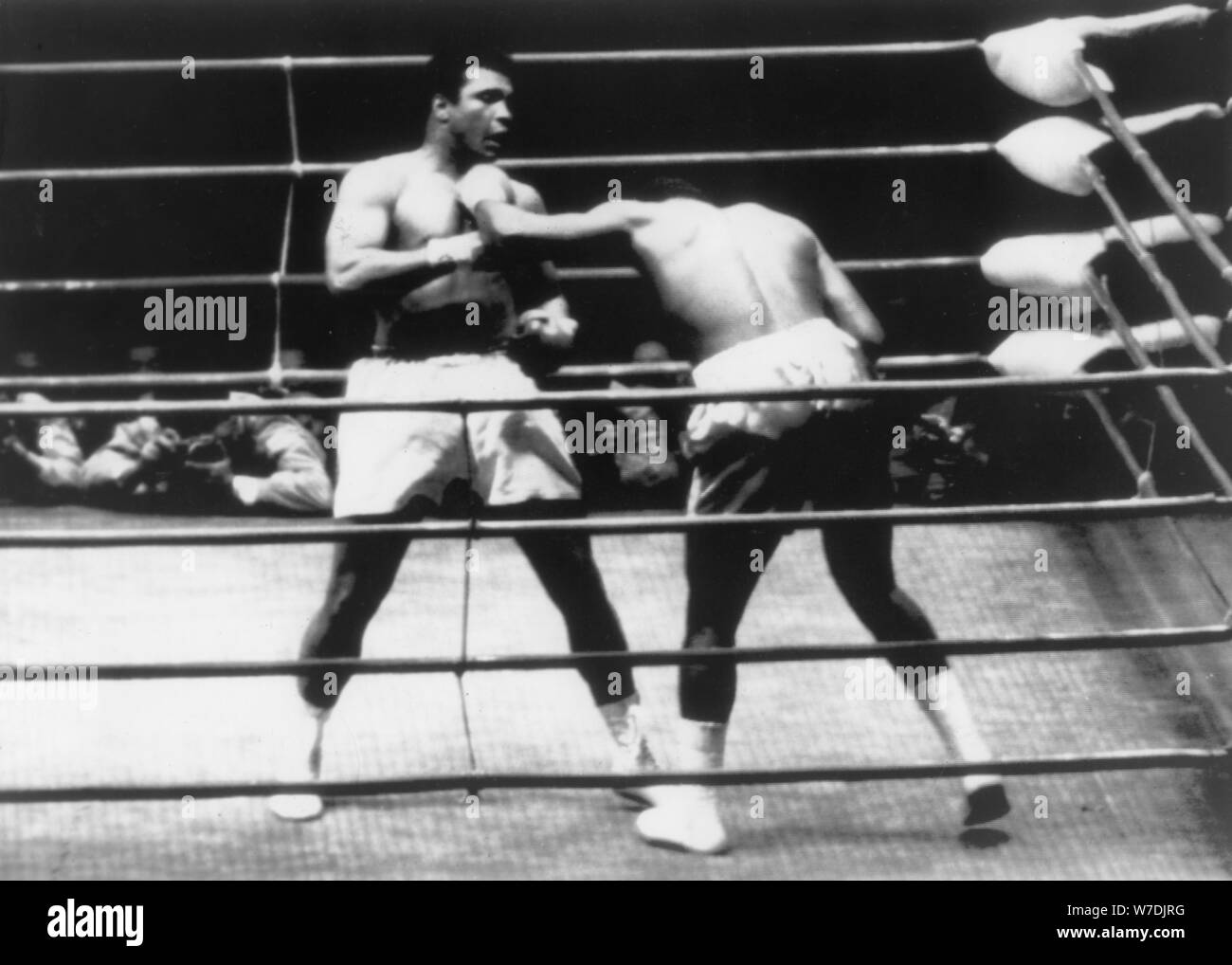 Boxing Seventies Black and White Stock Photos & Images - Alamy