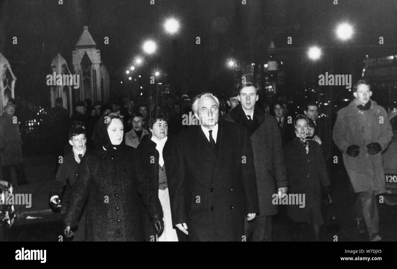 Lord harold wilson hi-res stock photography and images - Alamy
