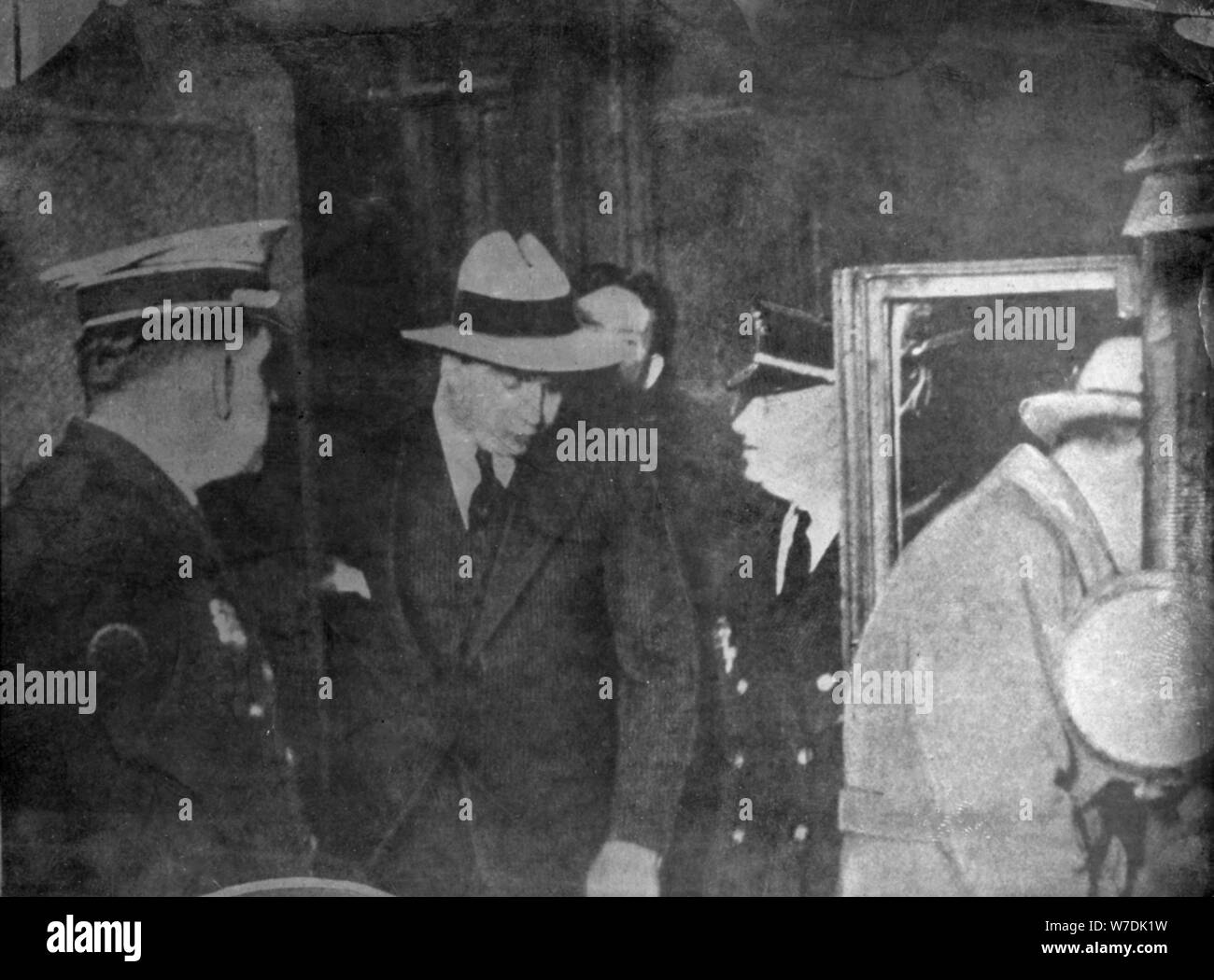 Al Capone Black and White Stock Photos & Images - Alamy