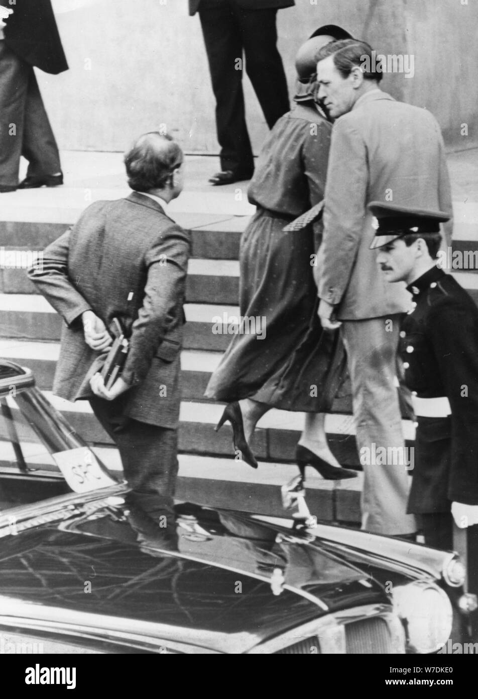 Female car bodyguard hi-res stock photography and images - Alamy