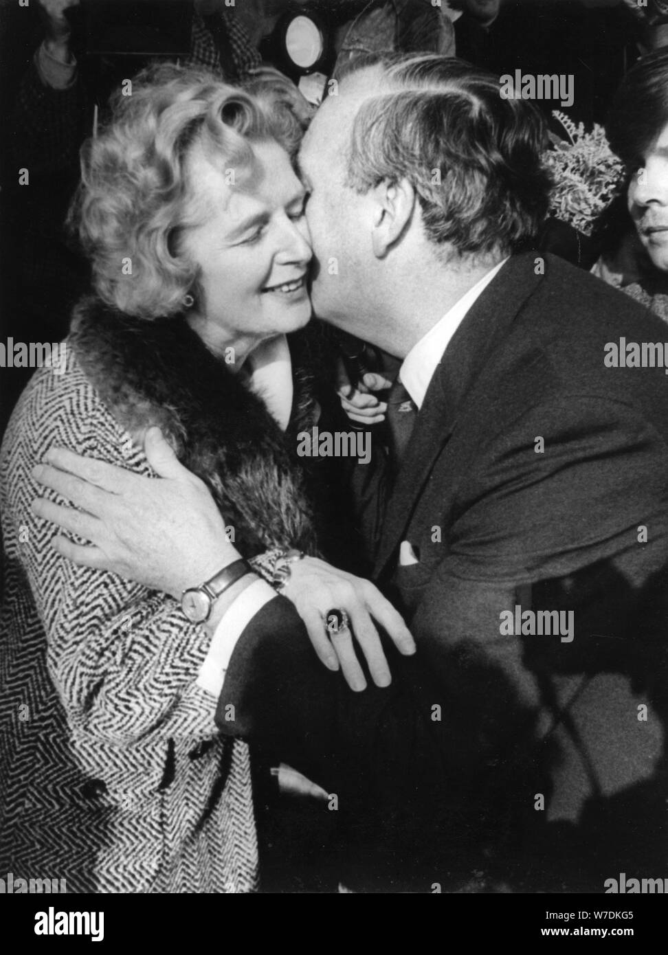 Margaret thatcher and william whitelaw Black and White Stock Photos ...