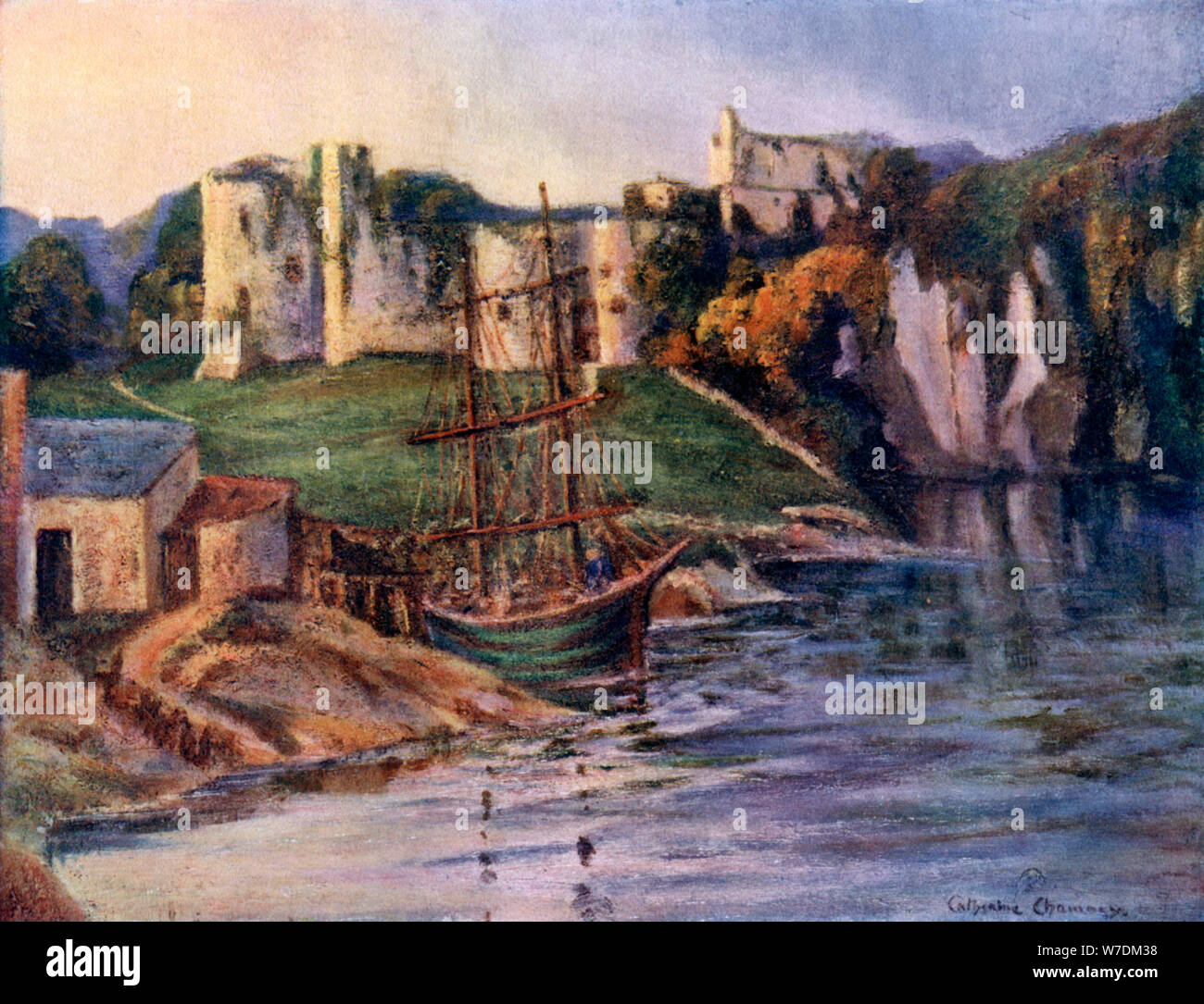 Medieval ship painting hi-res stock photography and images - Alamy