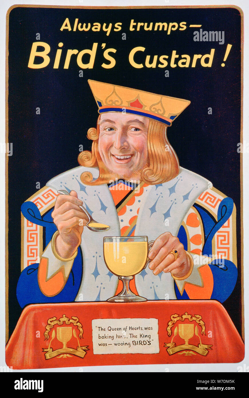 Bird's Custard advert, 1927. Artist: Unknown Stock Photo - Alamy