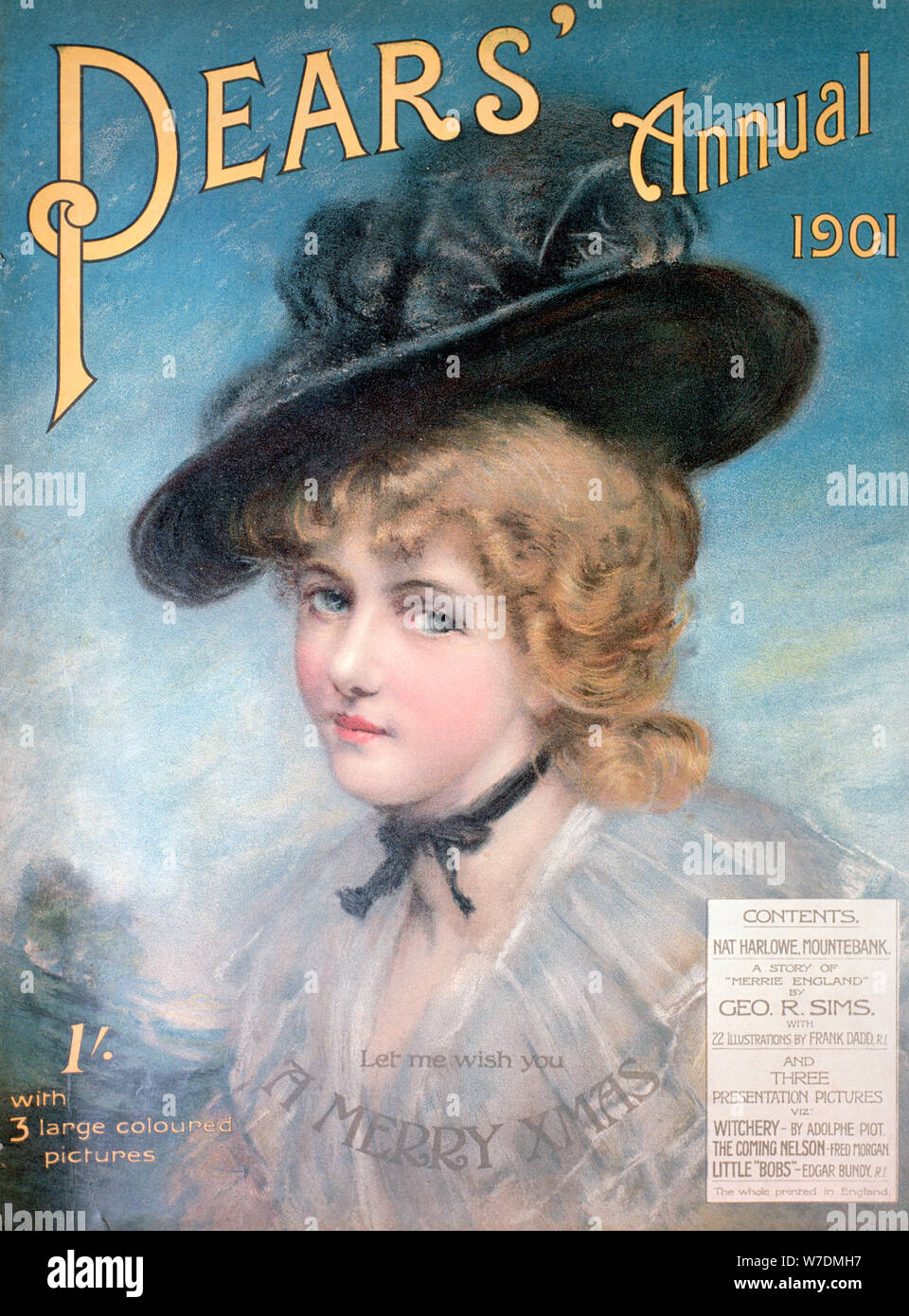 Front cover of the Pears' Annual, 1901. Artist: Unknown Stock Photo - Alamy