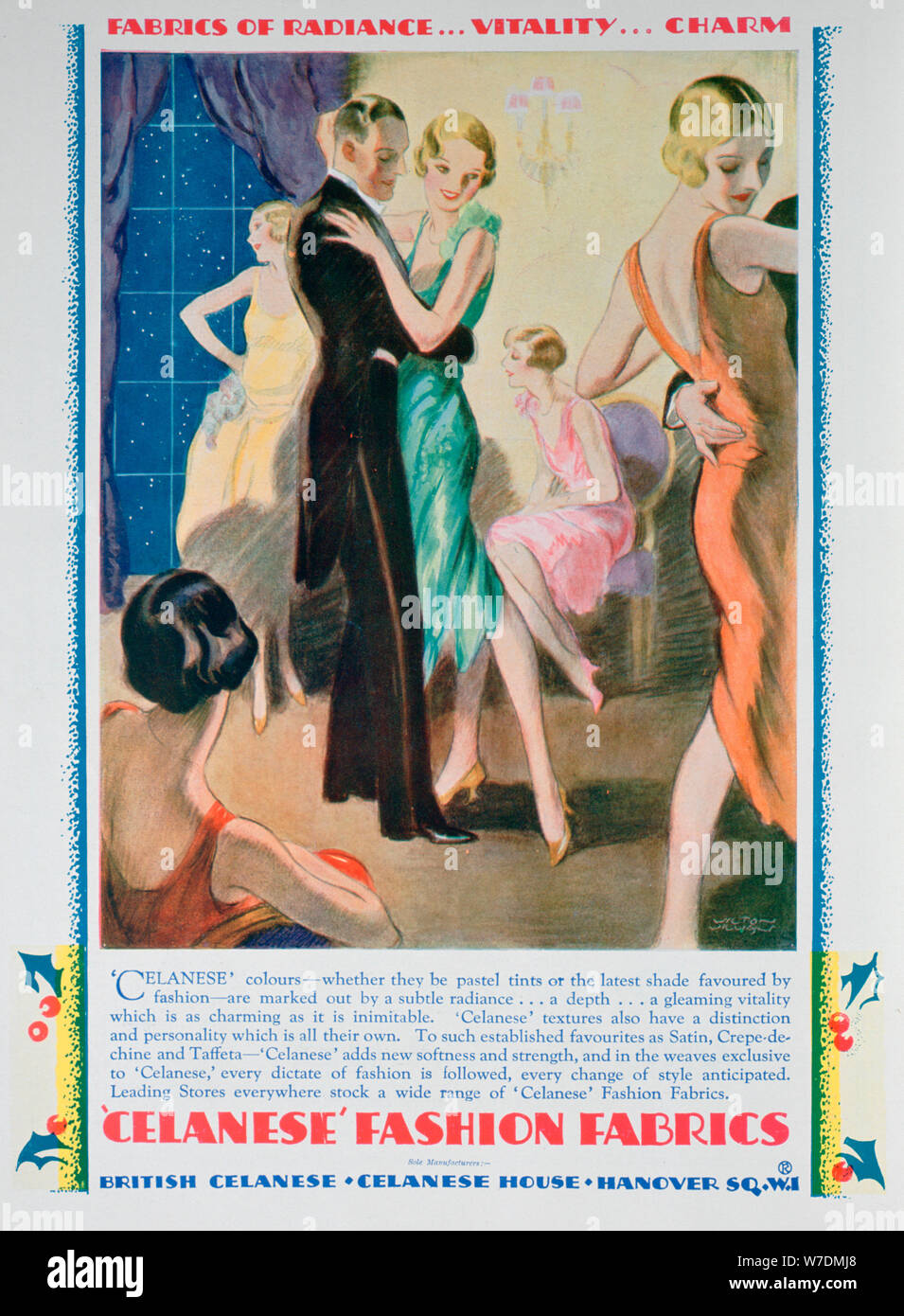 1920s fashion advertisement hi-res stock photography and images - Alamy