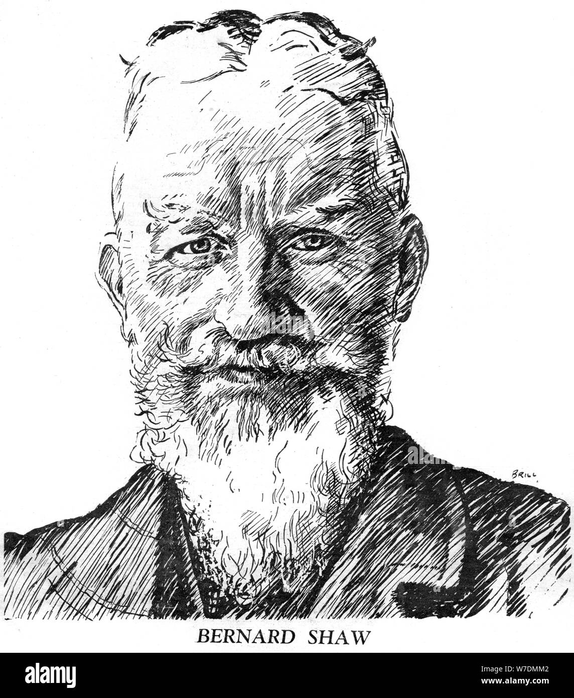 Irish man bearded man Black and White Stock Photos & Images - Alamy