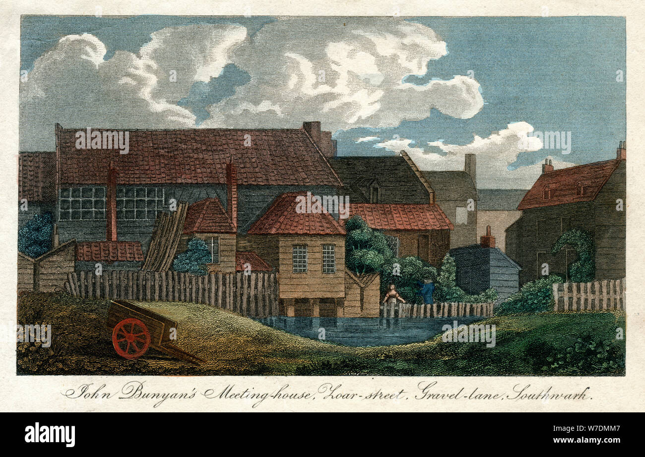 'John Bunyan's meeting house, Zoar-street, Gravel-Lane, Southwark ...