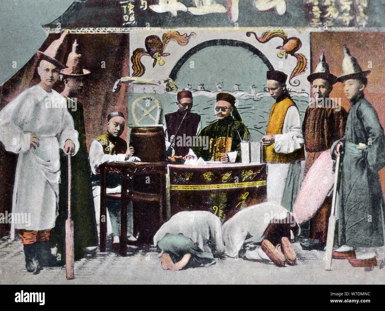 Chinese Court of Justice, Canton, China, early 20th century. Artist ...