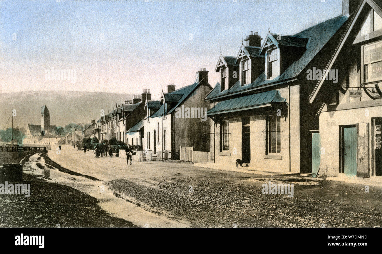Main Street, Lamlash, Isle of Arran, Scotland, 20th century. Artist ...