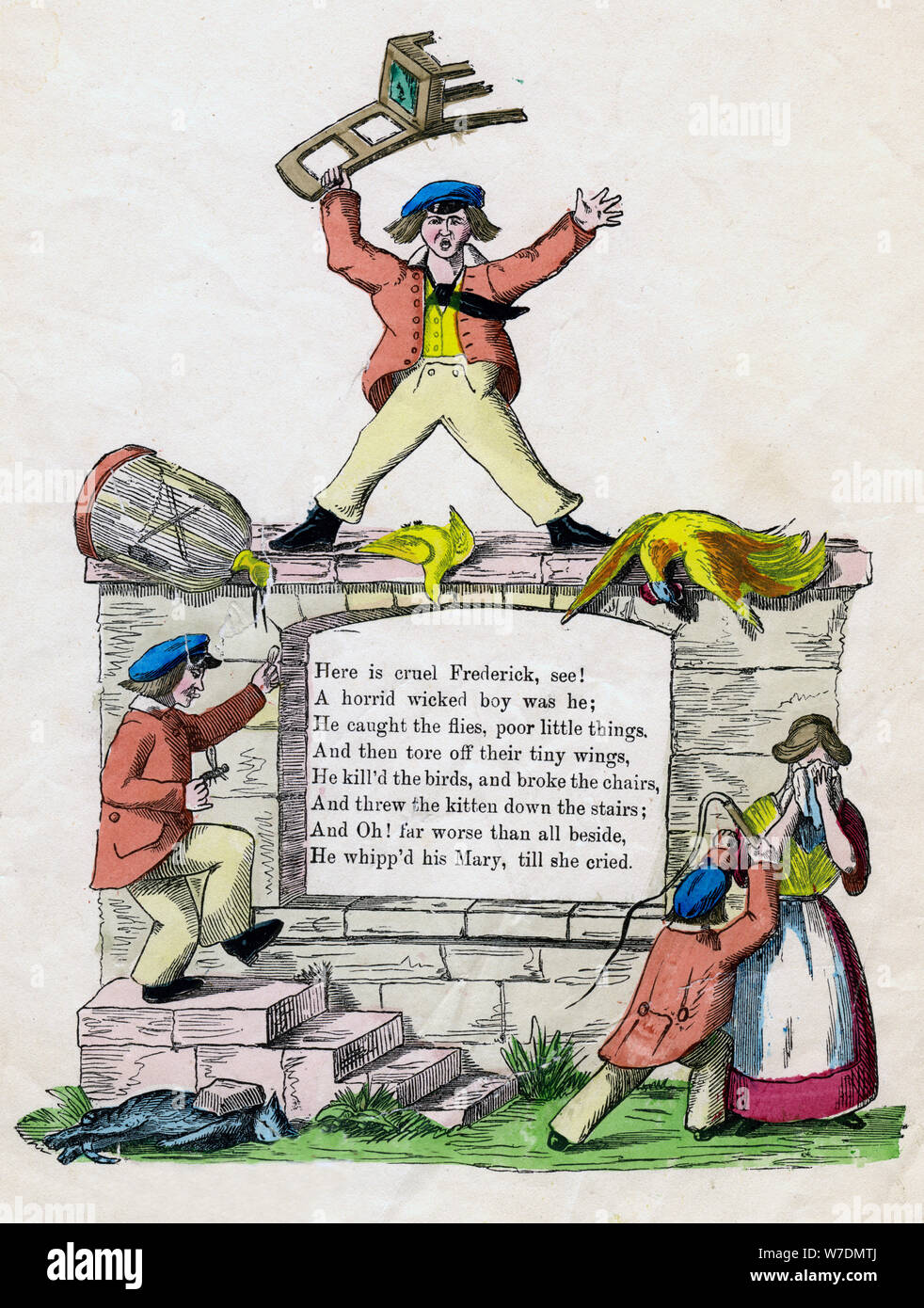 A story of cruel Frederick. Artist: Unknown Stock Photo - Alamy