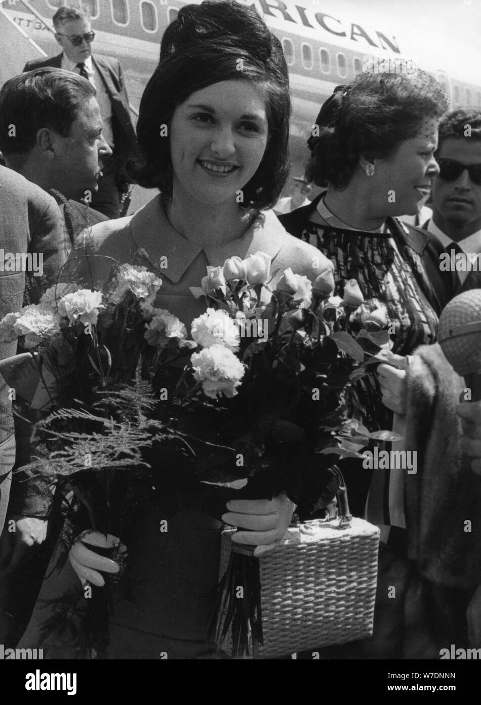 Linda bird johnson Black and White Stock Photos & Images - Alamy