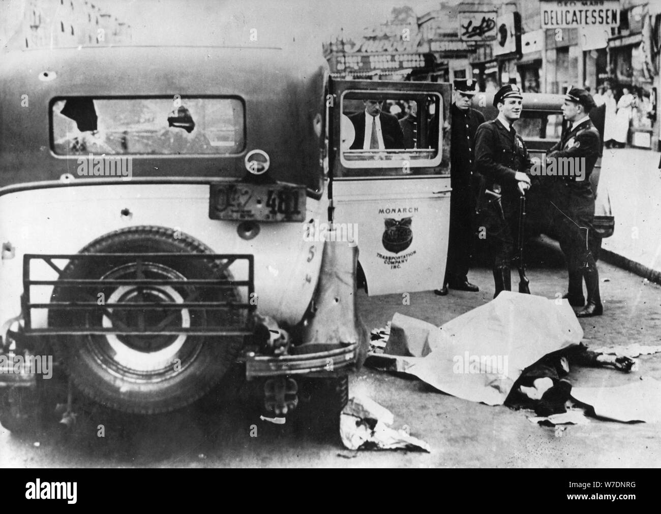 1930s police car new york hi-res stock photography and images - Alamy