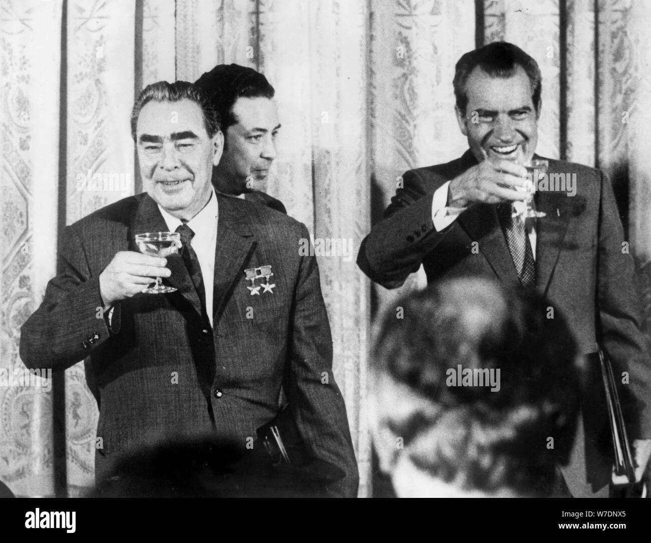 Richard nixon meeting hi-res stock photography and images - Alamy