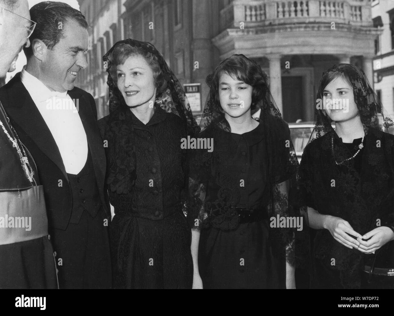 Nixon daughter Black and White Stock Photos & Images - Alamy