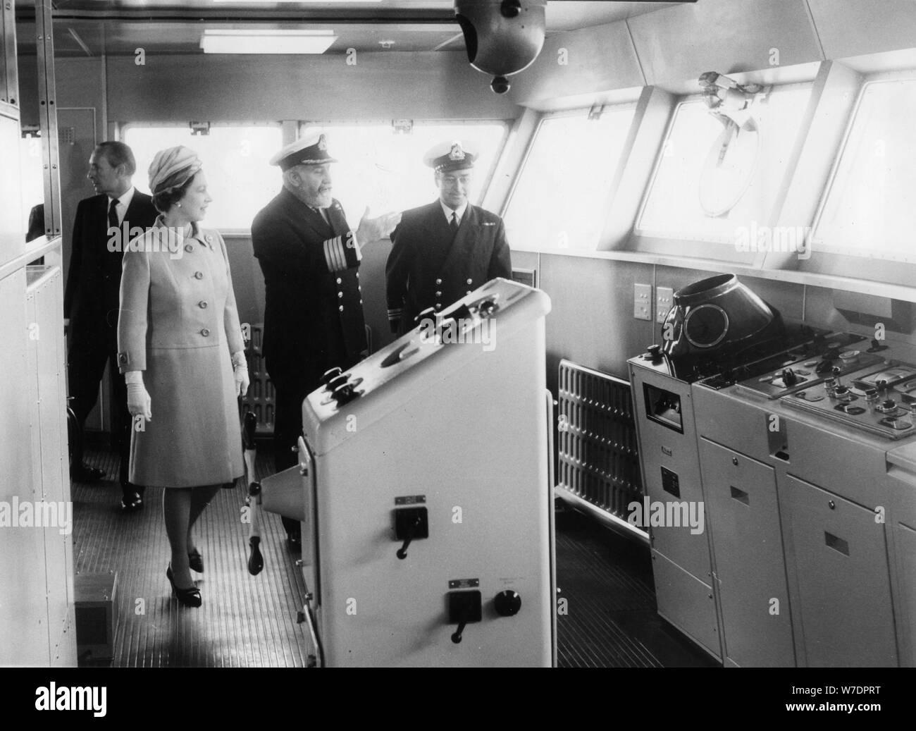 Ship's captain female Black and White Stock Photos & Images - Alamy