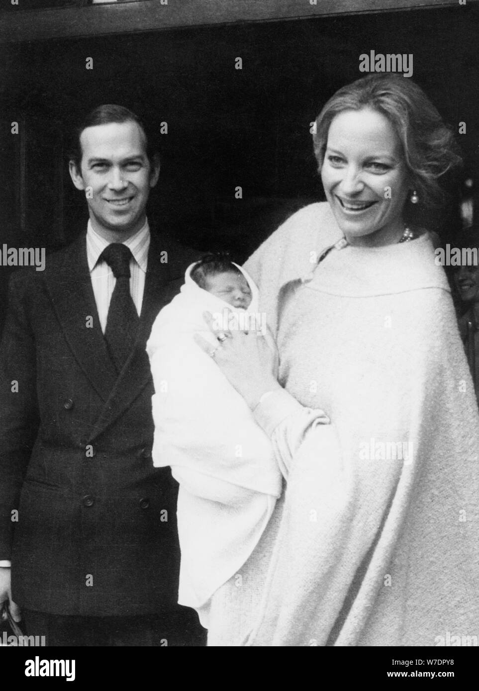 Princess Michael Of Kent Black and White Stock Photos & Images - Alamy