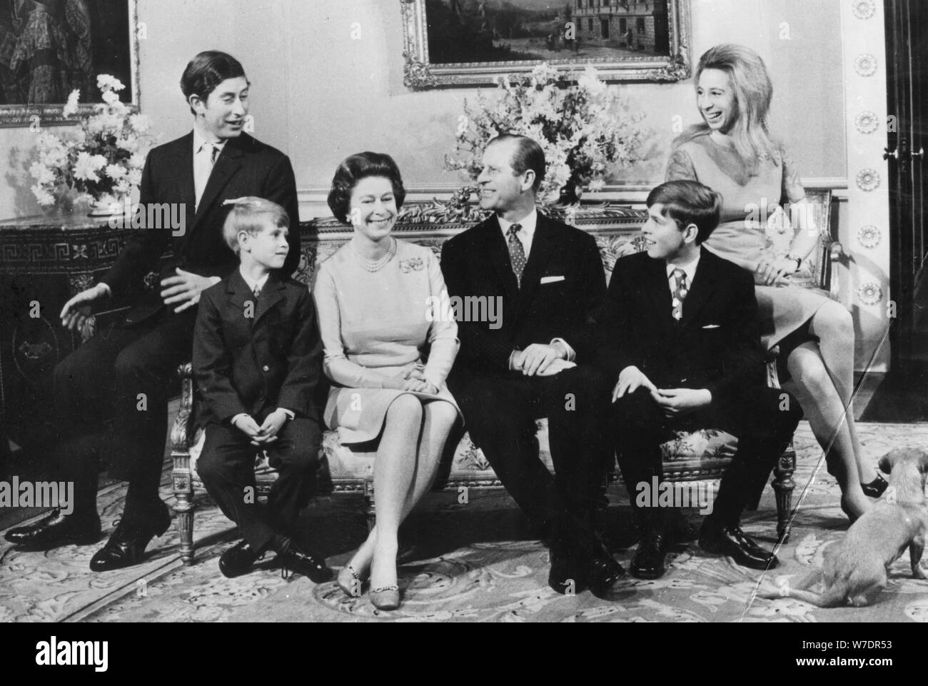 Queen silver wedding 1972 hi-res stock photography and images - Alamy