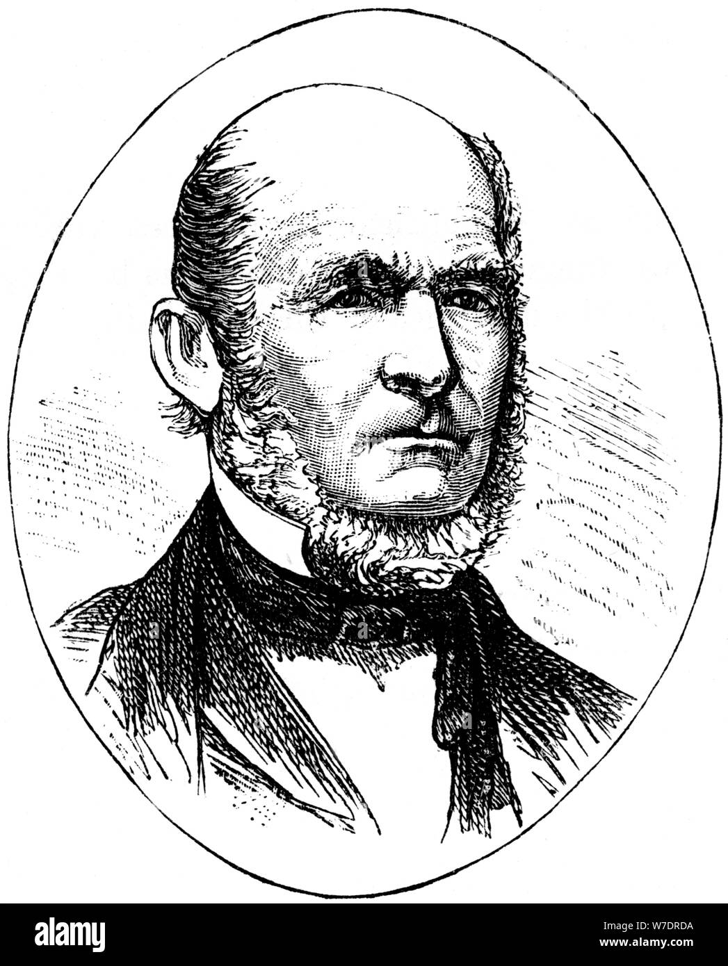 Heber Kimball, leading member of the Mormon movement, (c1880). Artist ...