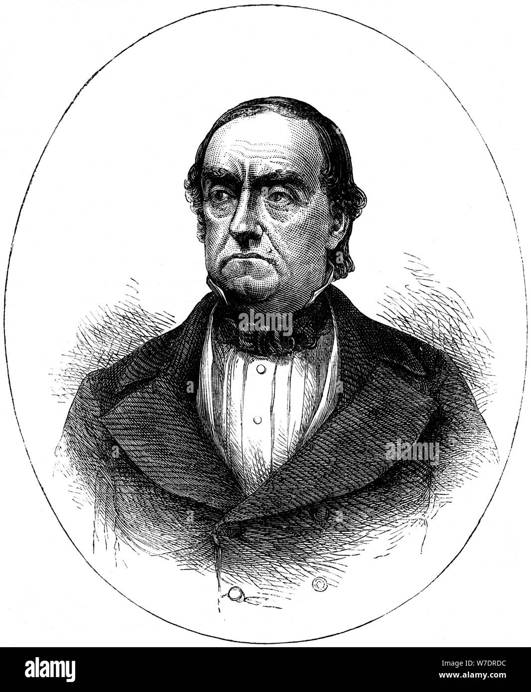 Lewis Cass, American soldier, statesman and historian, (c1880). Artist ...