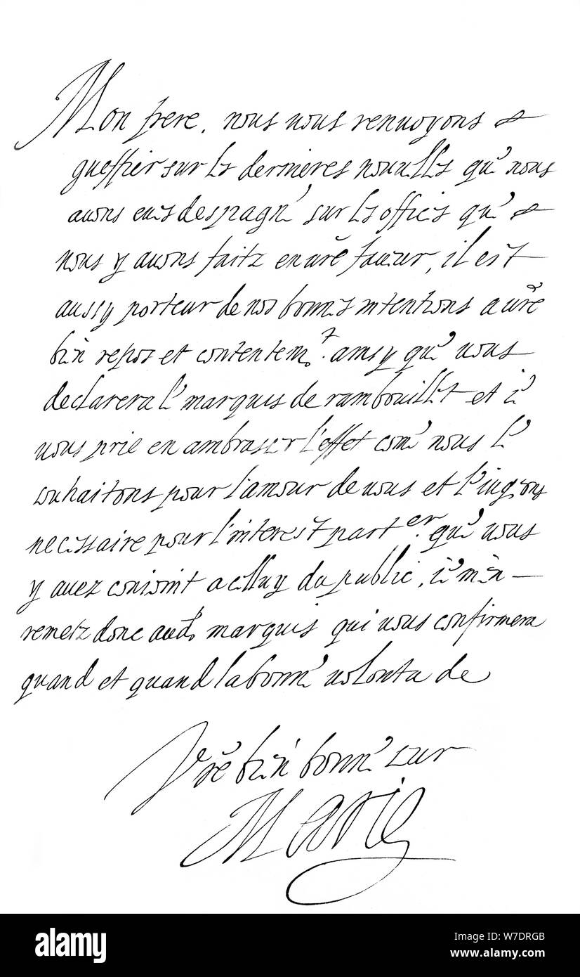 Early 16th century handwriting hi-res stock photography and images - Alamy