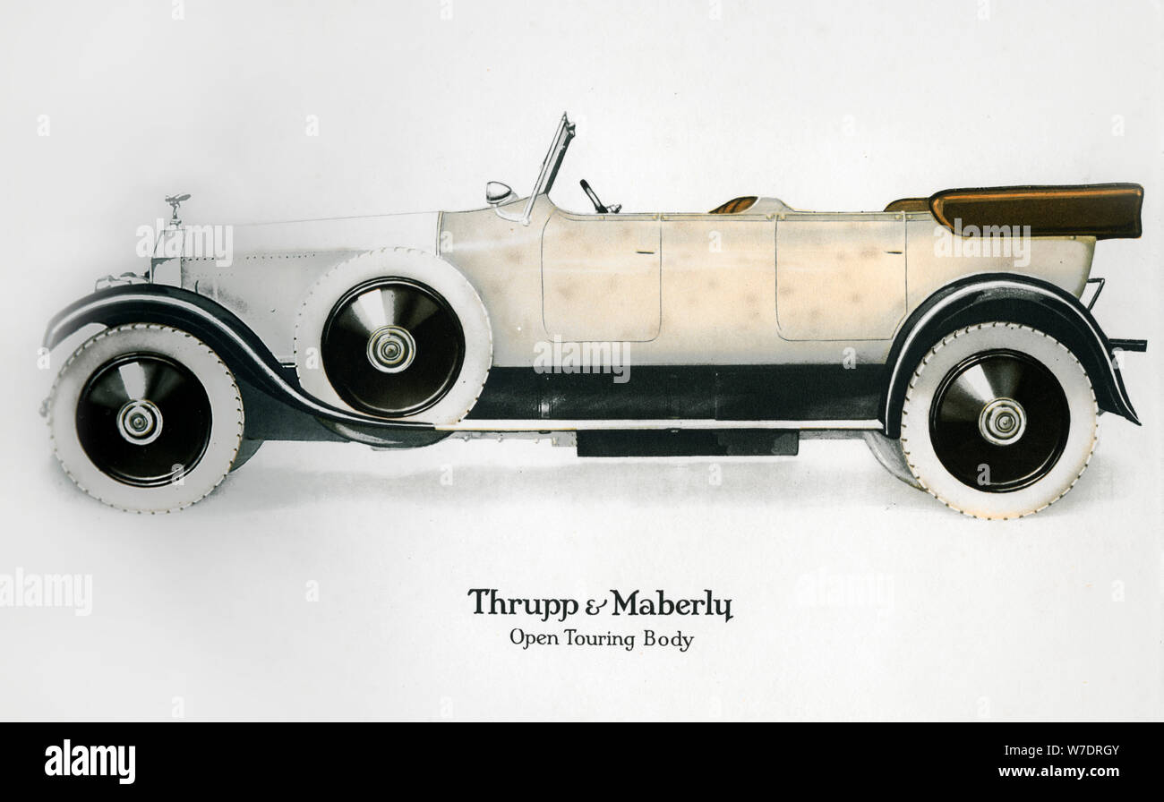 Open top touring car hi-res stock photography and images - Alamy