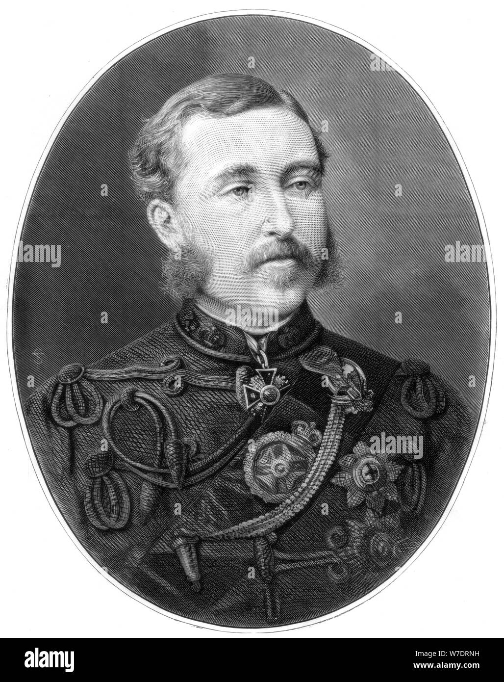 British soldiers queen royal Black and White Stock Photos & Images - Alamy