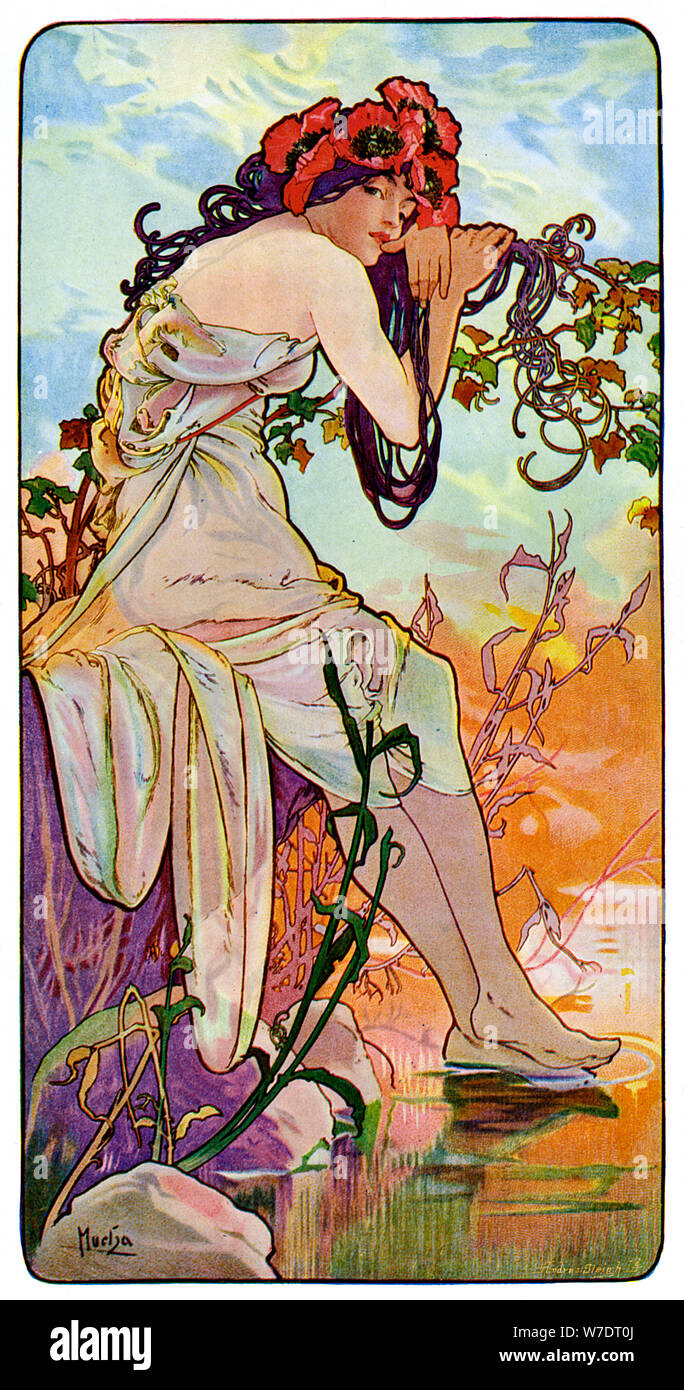 'Summer', 1899. Artist: Unknown Stock Photo - Alamy