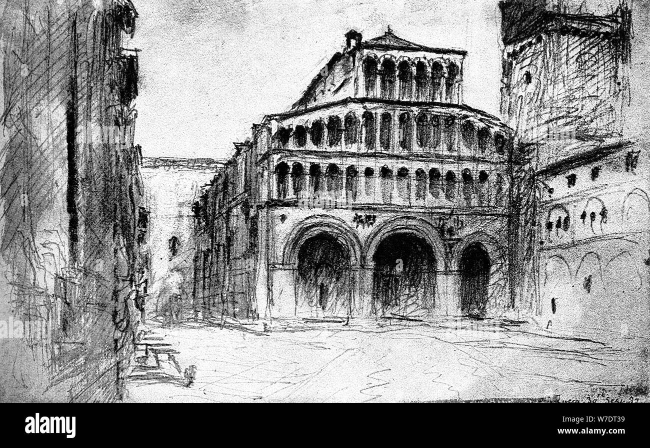'Lucca', 1832 (1900). Artist: Unknown Stock Photo - Alamy