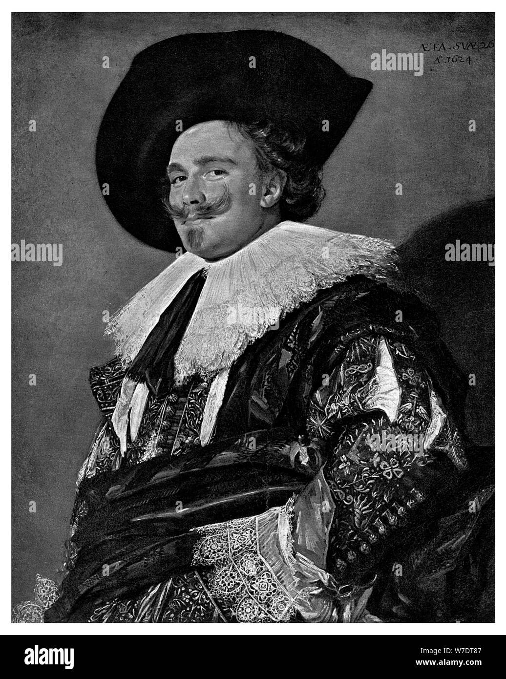 'The Laughing Cavalier', 1624 (1901). Artist: Unknown Stock Photo - Alamy