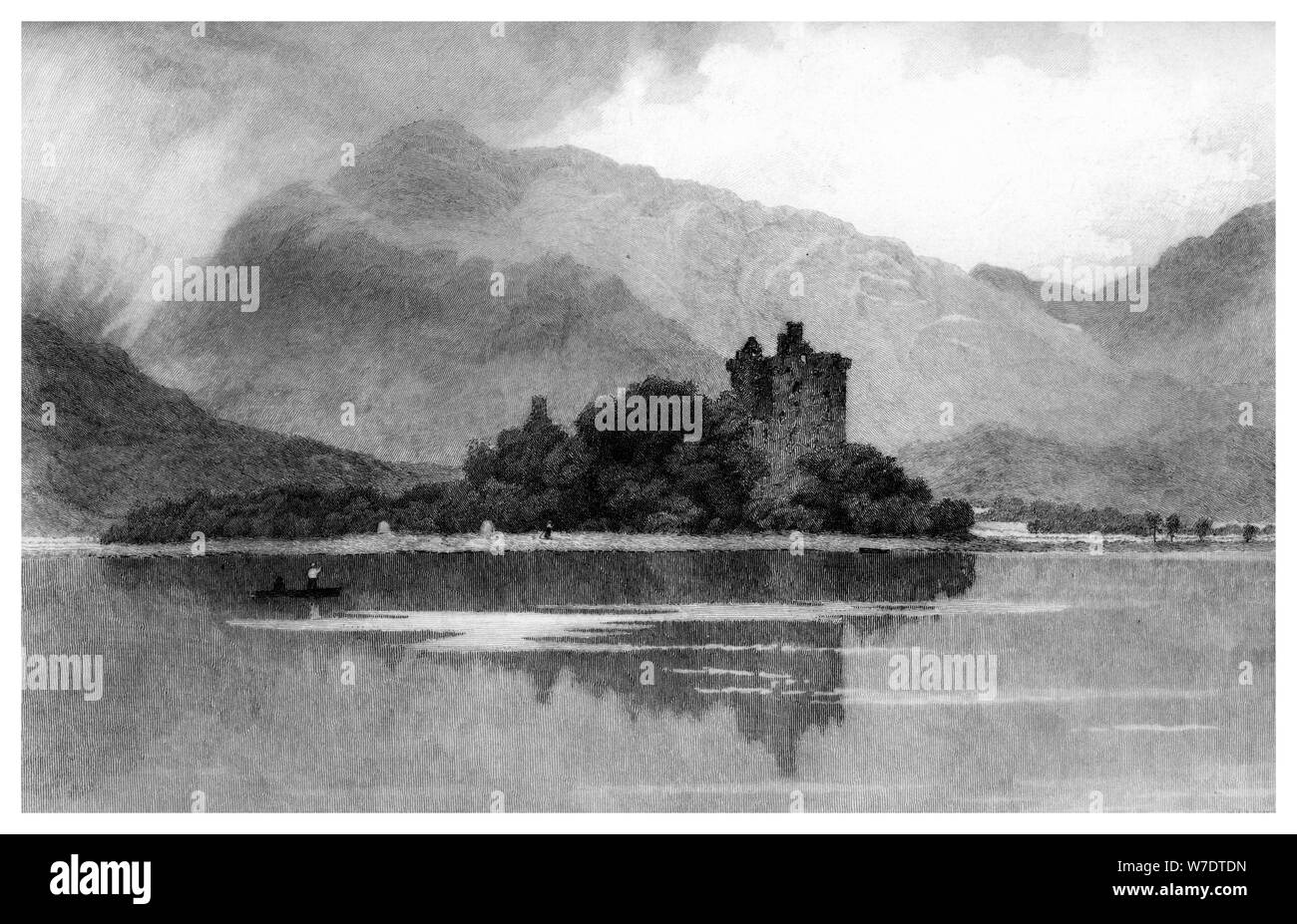 'Kilchurn Castle', 1895. Artist: Unknown Stock Photo - Alamy
