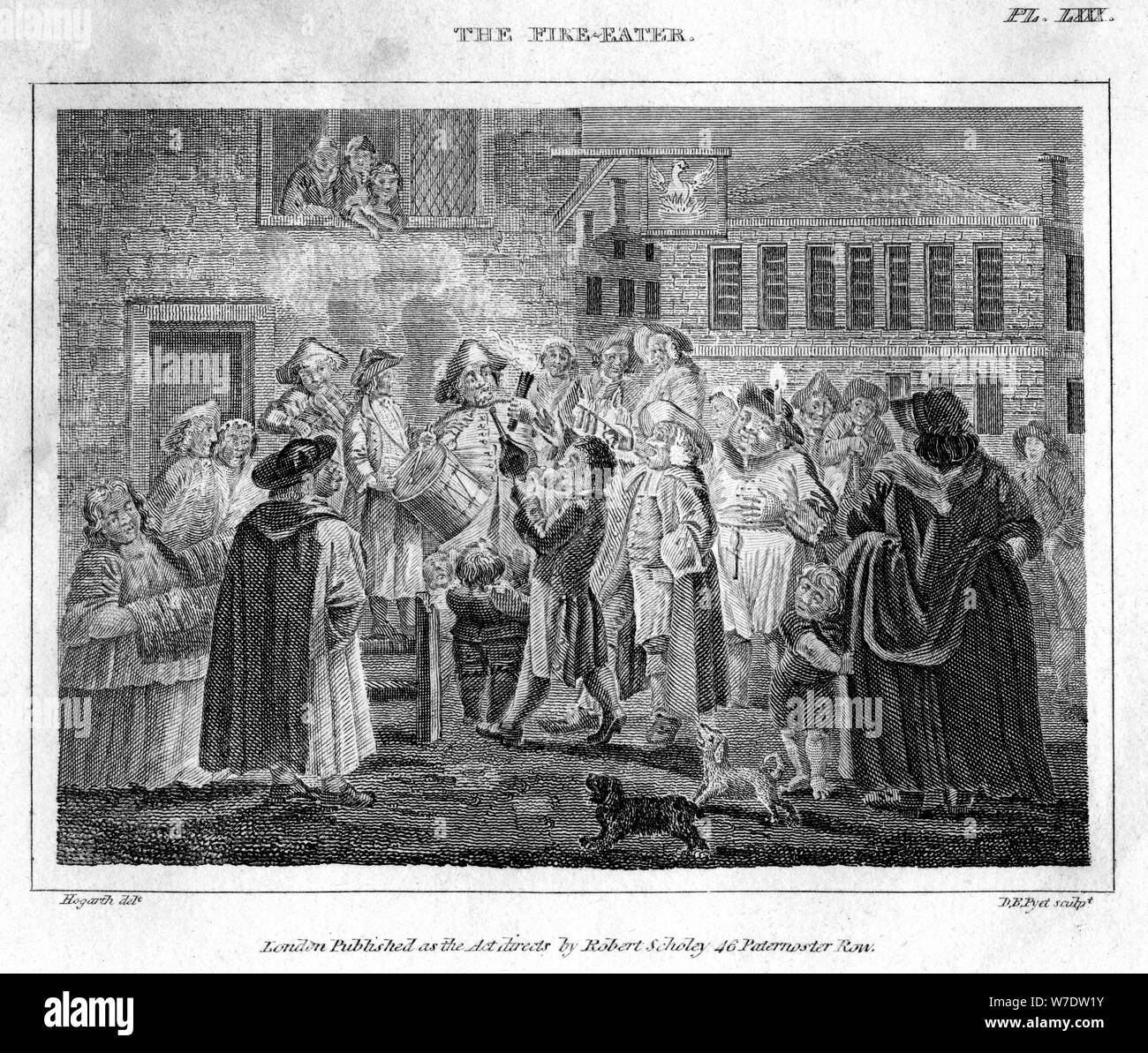 Fire eater 18th century hi-res stock photography and images - Alamy