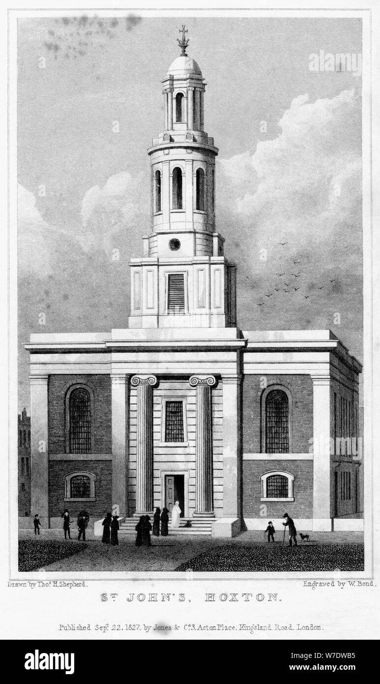 St john at hackney church hi-res stock photography and images - Alamy