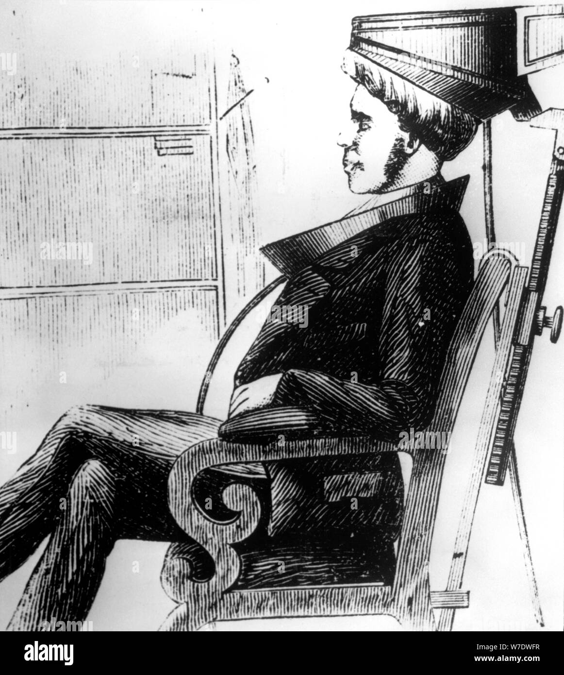 McCloy's hair shampoo apparatus, 1878. Artist: Unknown Stock Photo - Alamy
