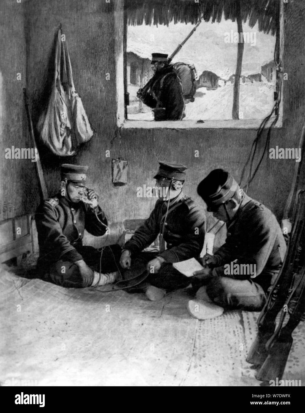 Military field telephone hi-res stock photography and images - Alamy