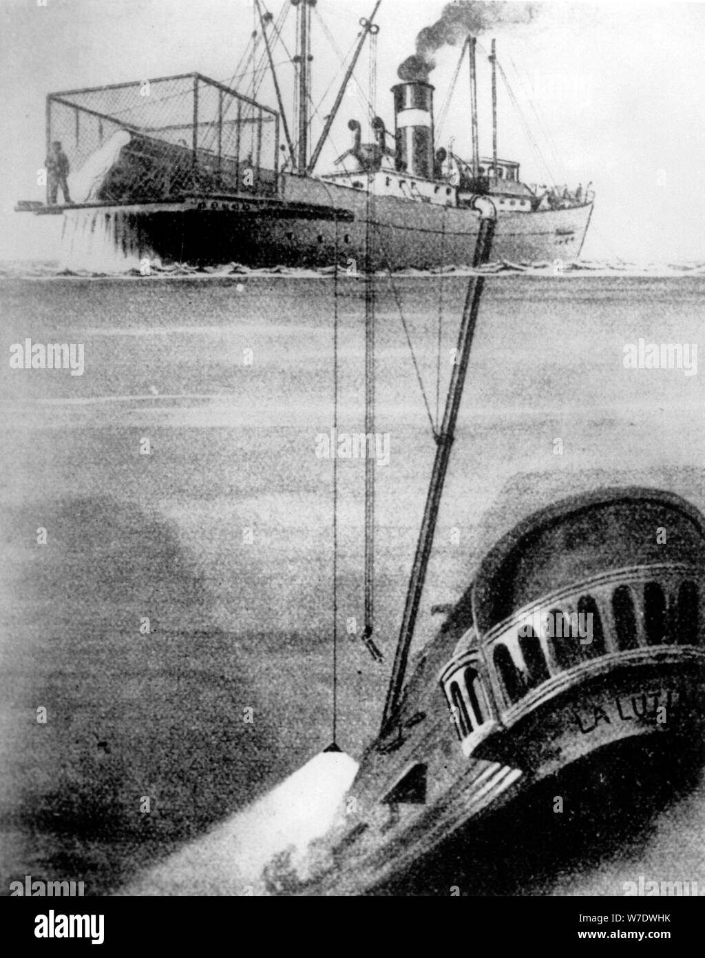 Hunting for treasure Black and White Stock Photos & Images - Alamy