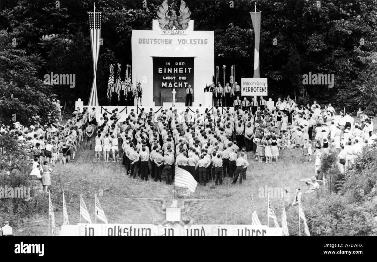 Nazi Flags Rally High Resolution Stock Photography and Images - Alamy