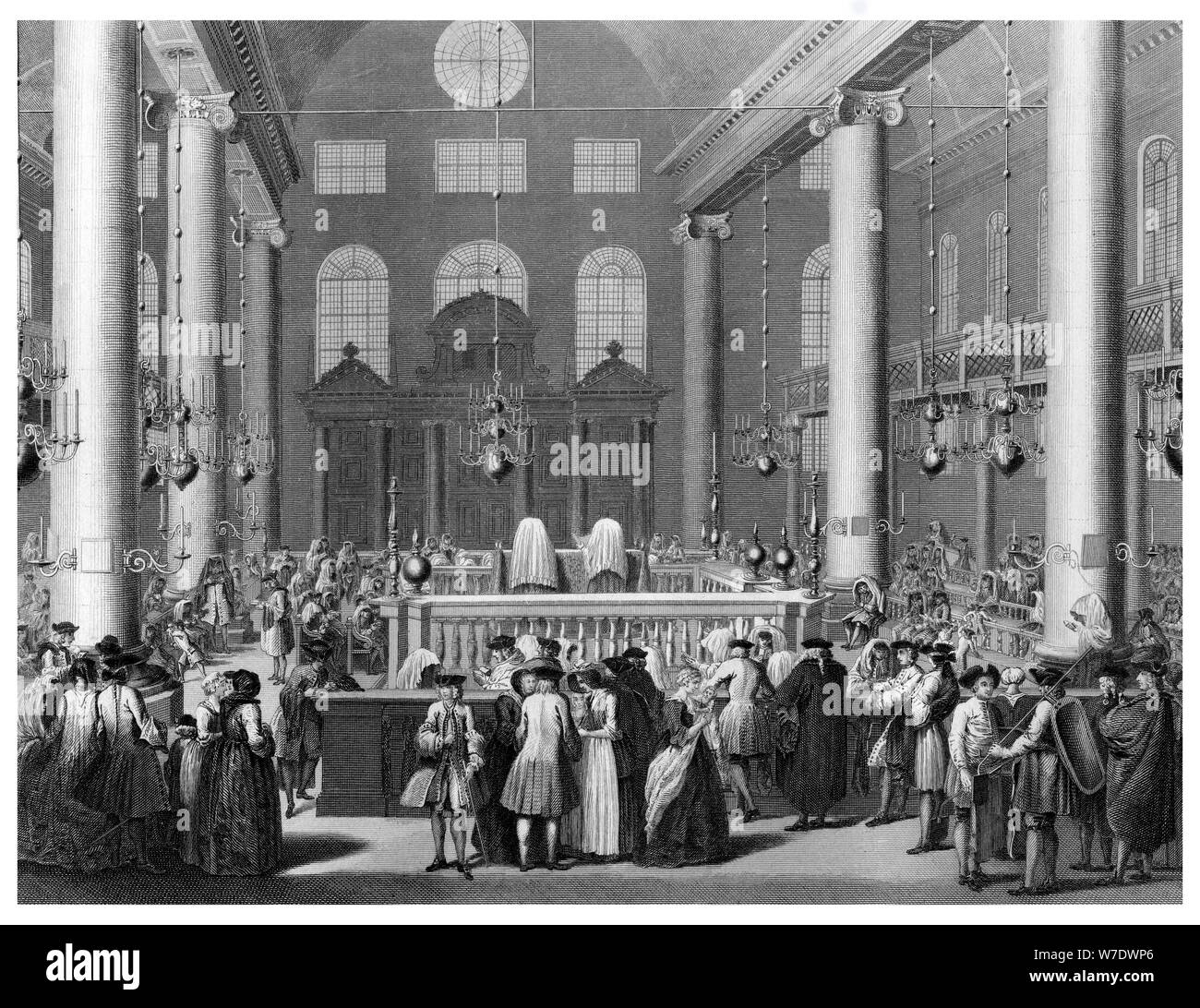 Jewish people worshipping synagogue hi-res stock photography and images ...