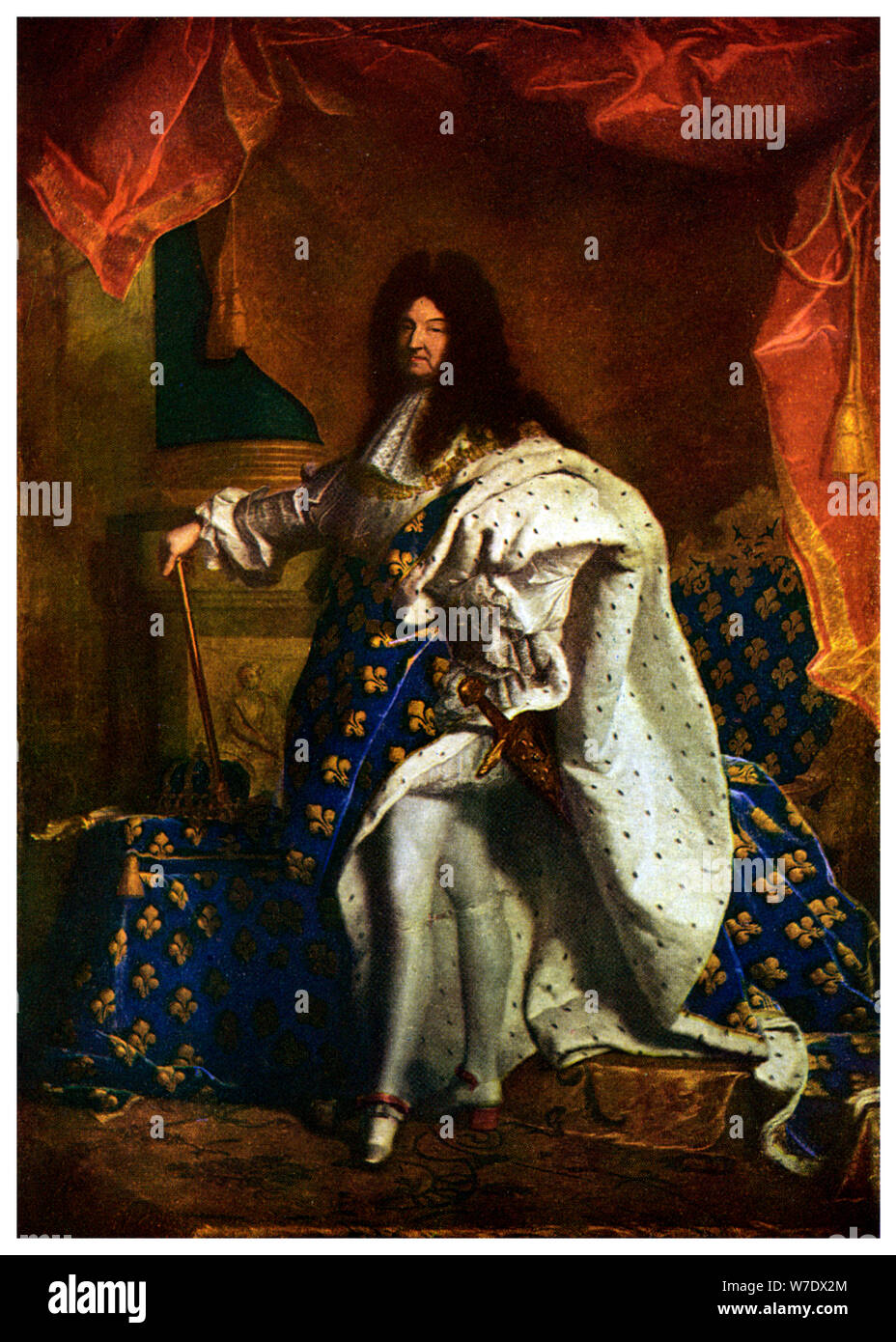 Louis XIV, King of France, 1701 (1956). Artist: Unknown Stock Photo - Alamy