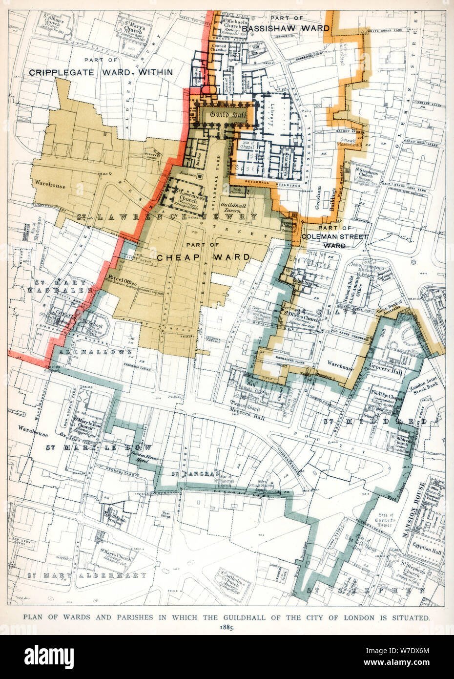 19th century london map hi-res stock photography and images - Alamy