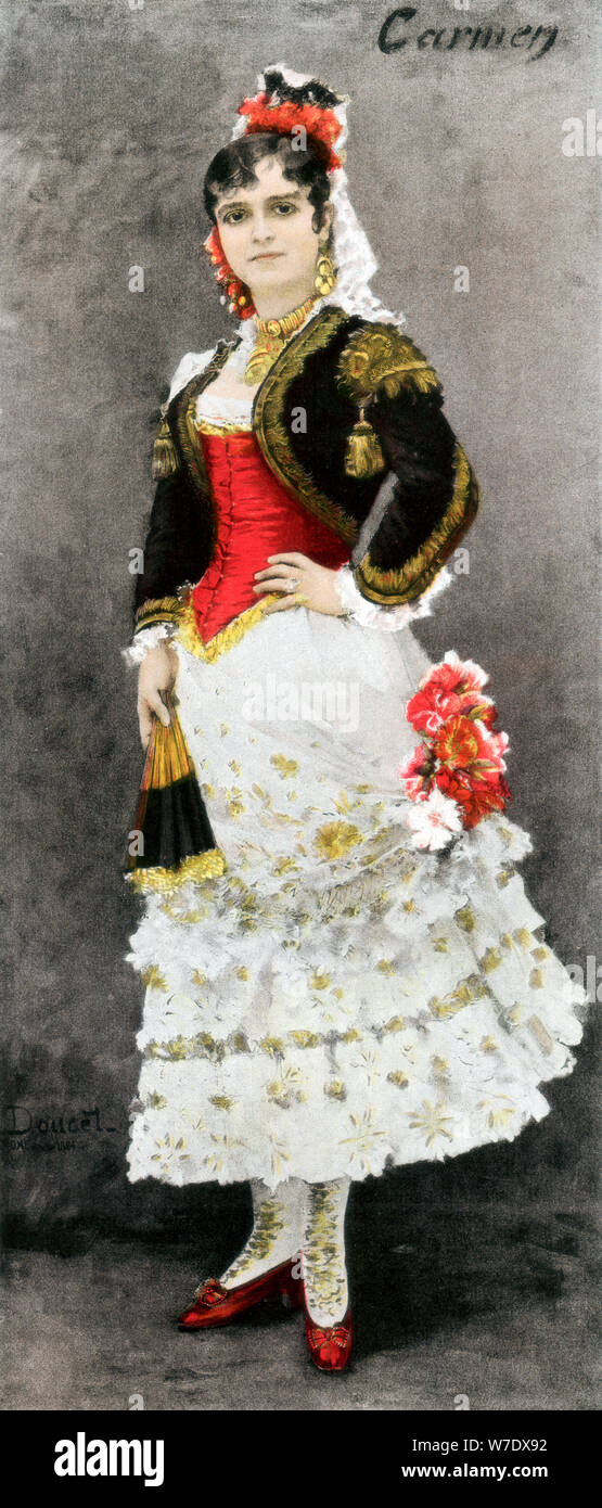 'Carmen', 1889. Artist: Unknown Stock Photo - Alamy