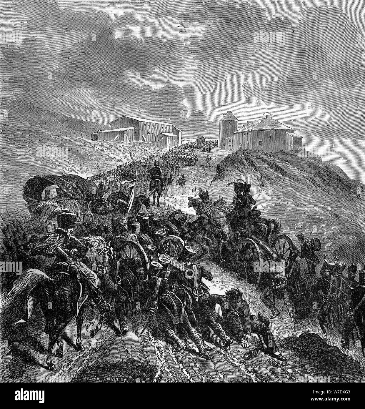 Soldiers marching napoleonic war hi-res stock photography and images ...