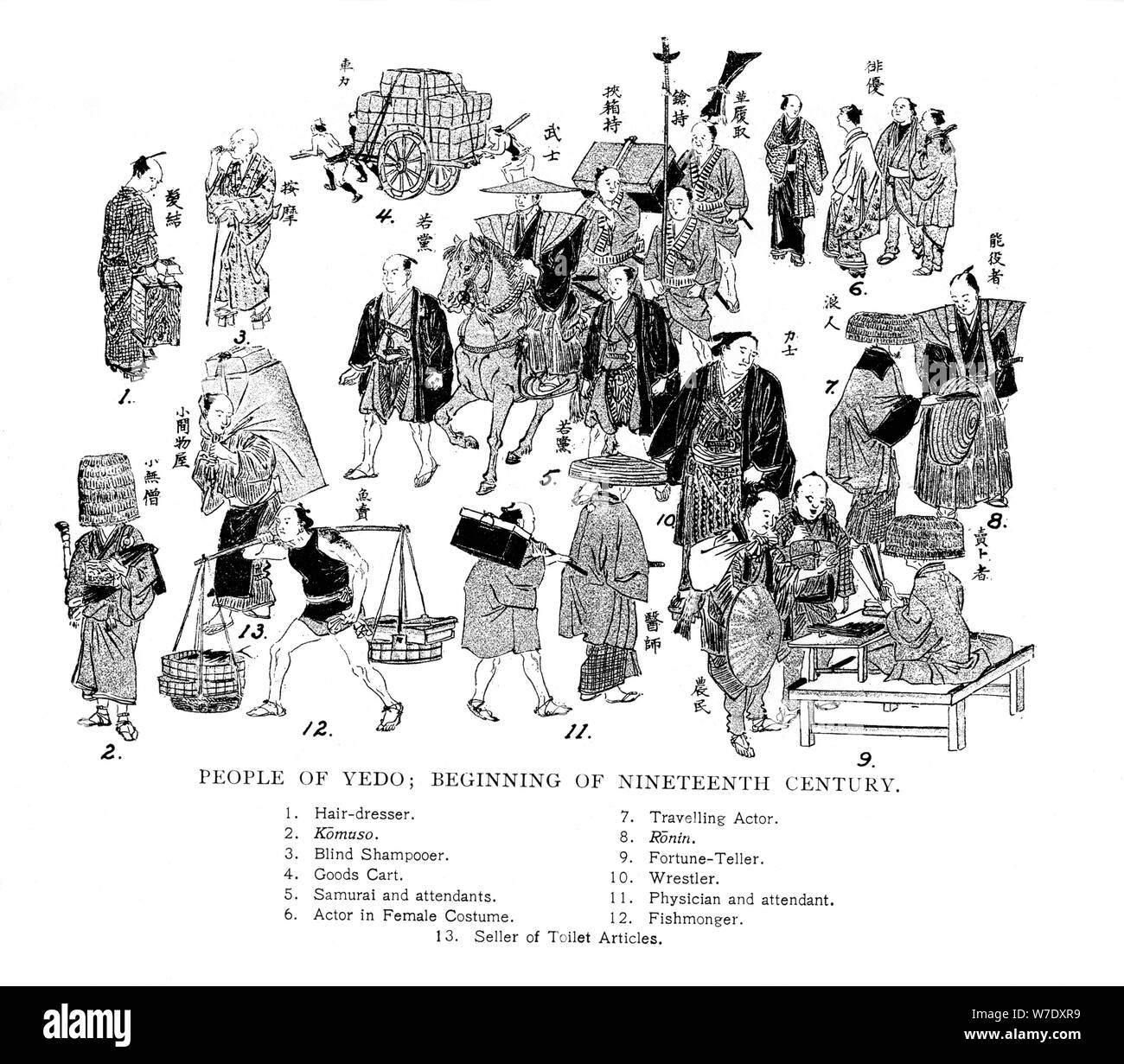 Edo people hi-res stock photography and images - Alamy